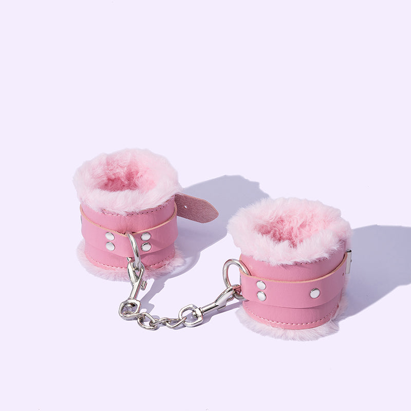 SM-leather plush handcuffs-flirting and provocative | Dr.Chen North ...